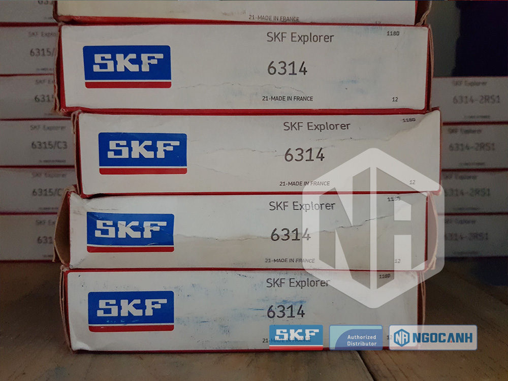 Vòng bi bạc đạn 6314 SKF chính hãng - Đại lý ủy quyền SKF