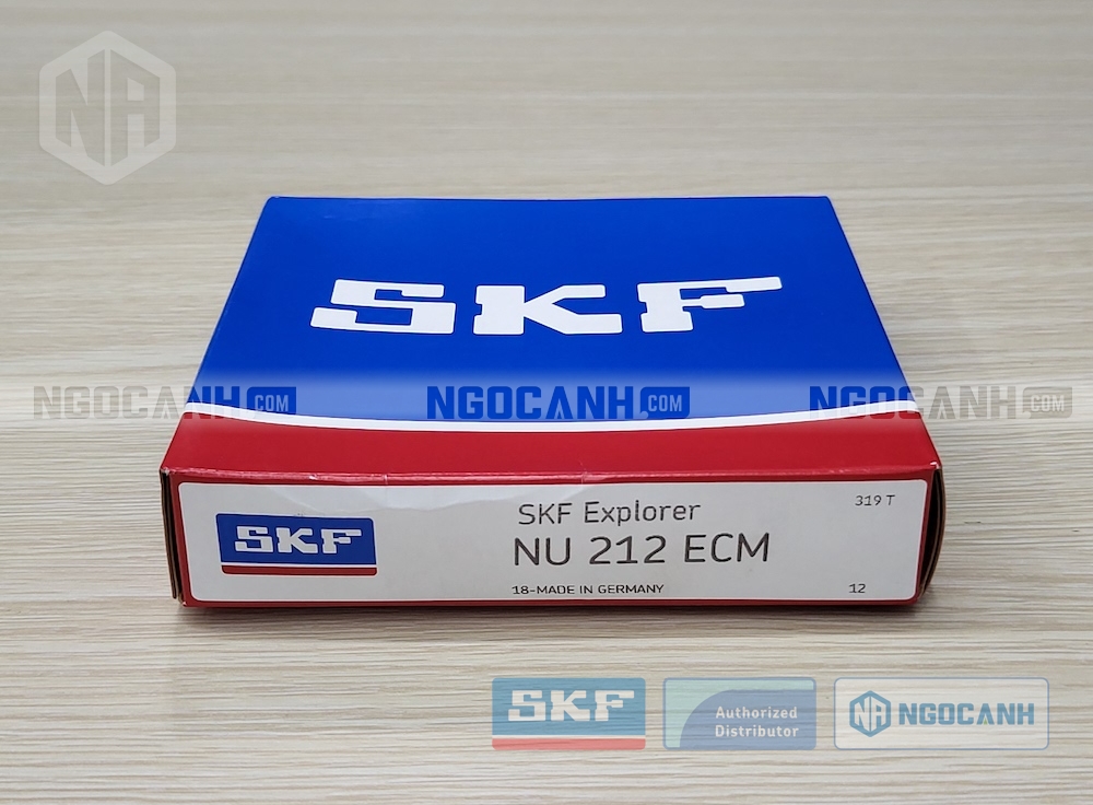 Vòng bi SKF NU 212 ECM chính hãng, Đại lý ủy quyền SKF