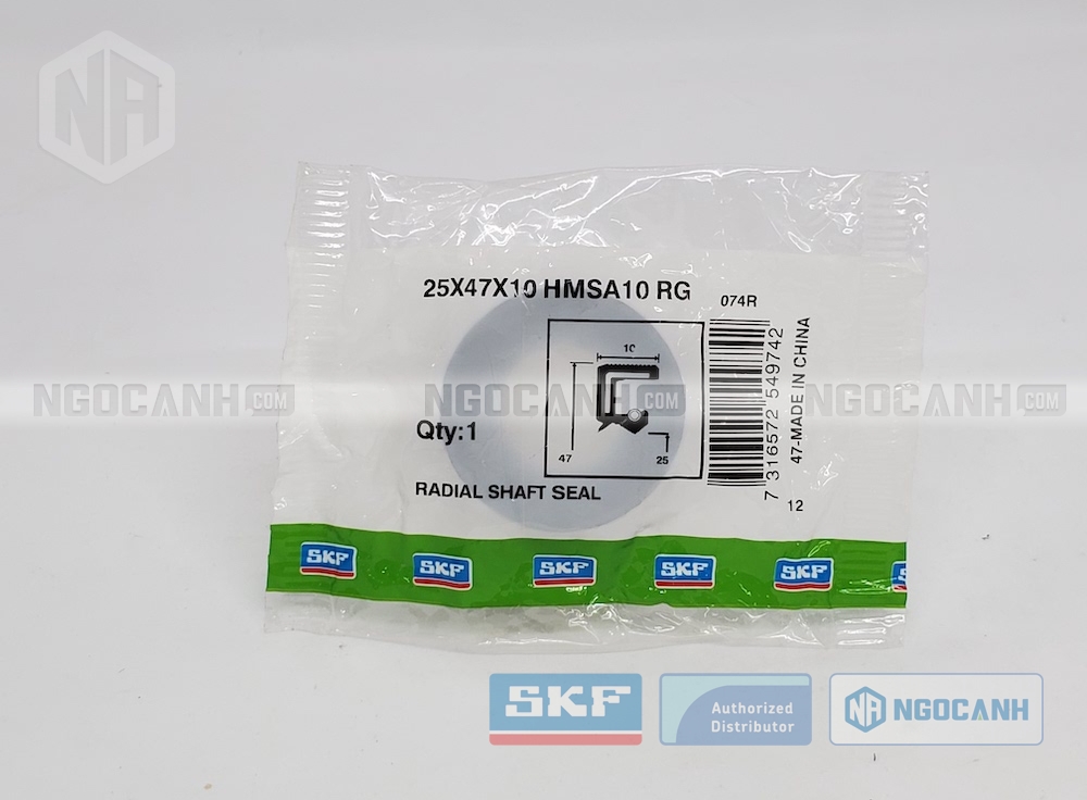 Phớt 25X47X10 HMSA10 RG - Phớt chặn dầu SKF chính hãng