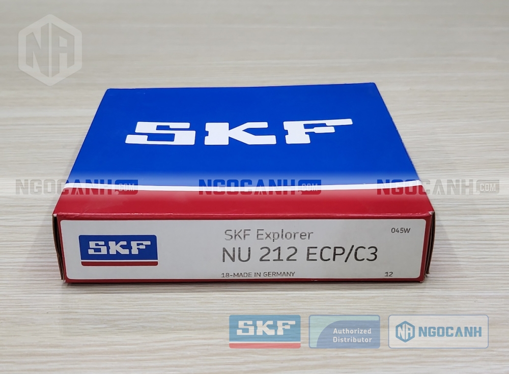 Vòng bi SKF NU 212 ECP/C3 chính hãng, Đại lý ủy quyền SKF