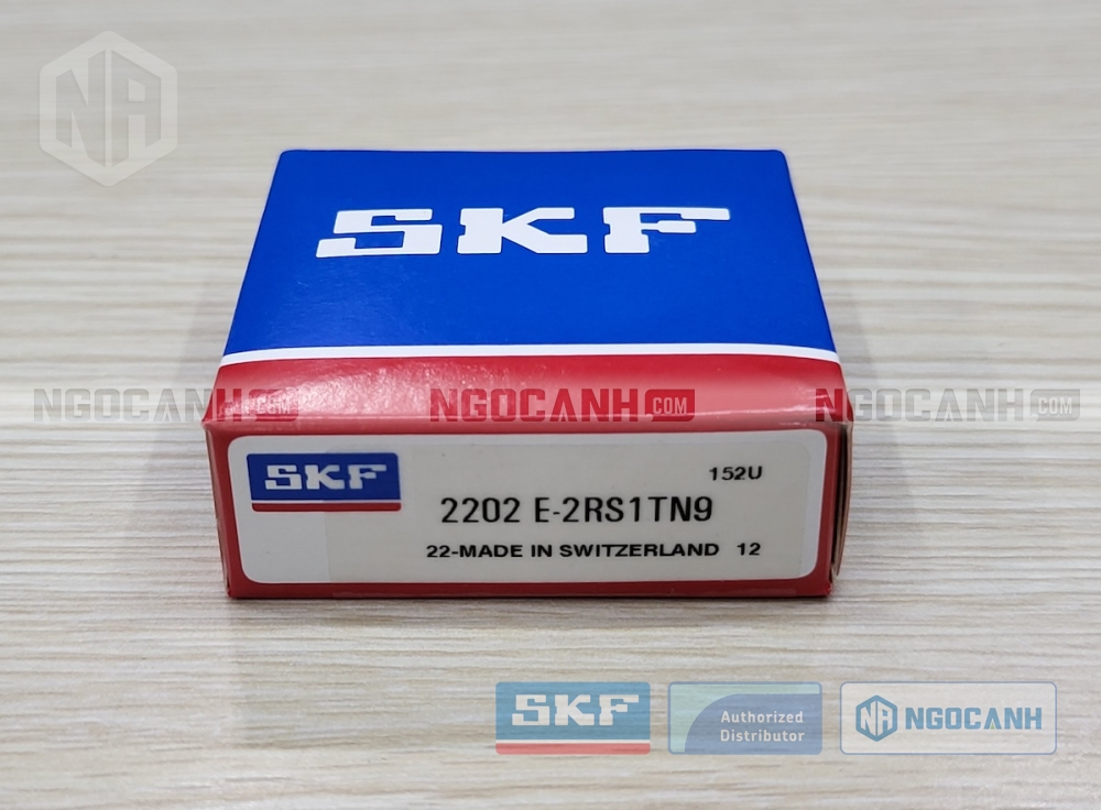 Vòng bi SKF 2202 E-2RS1TN9 chính hãng, Đại lý ủy quyền SKF