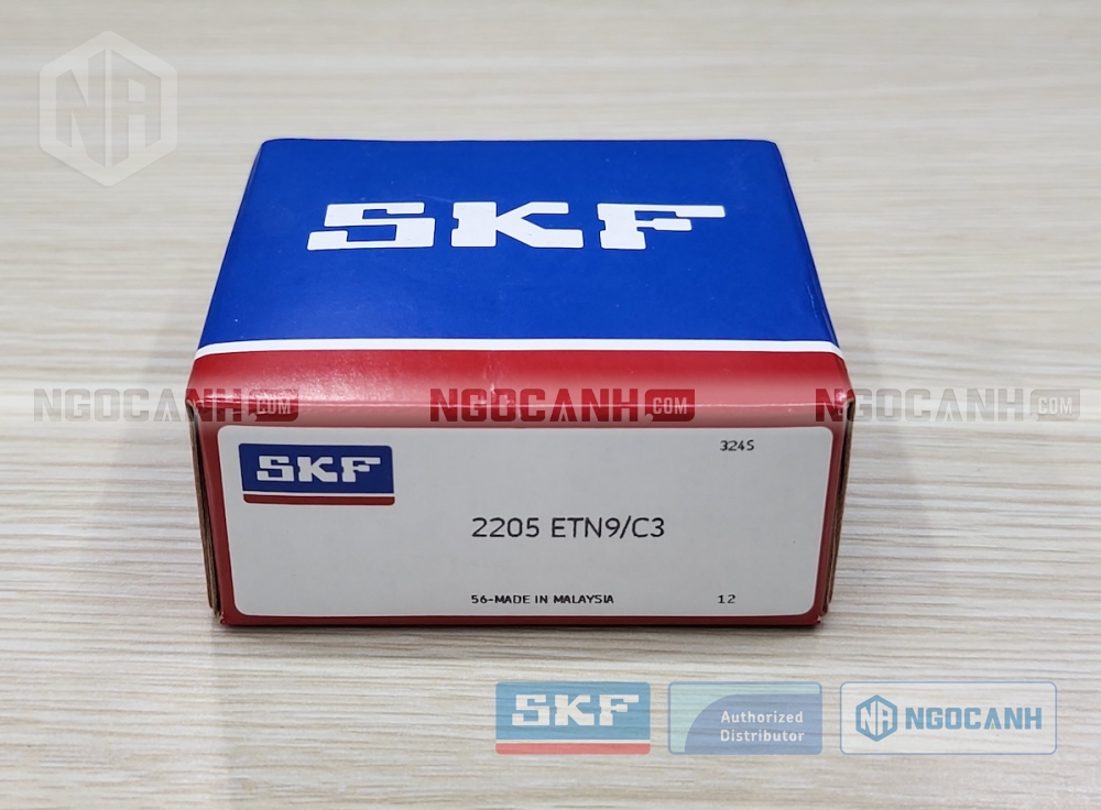 Vòng bi SKF 2205 ETN9/C3 chính hãng, Đại lý ủy quyền SKF