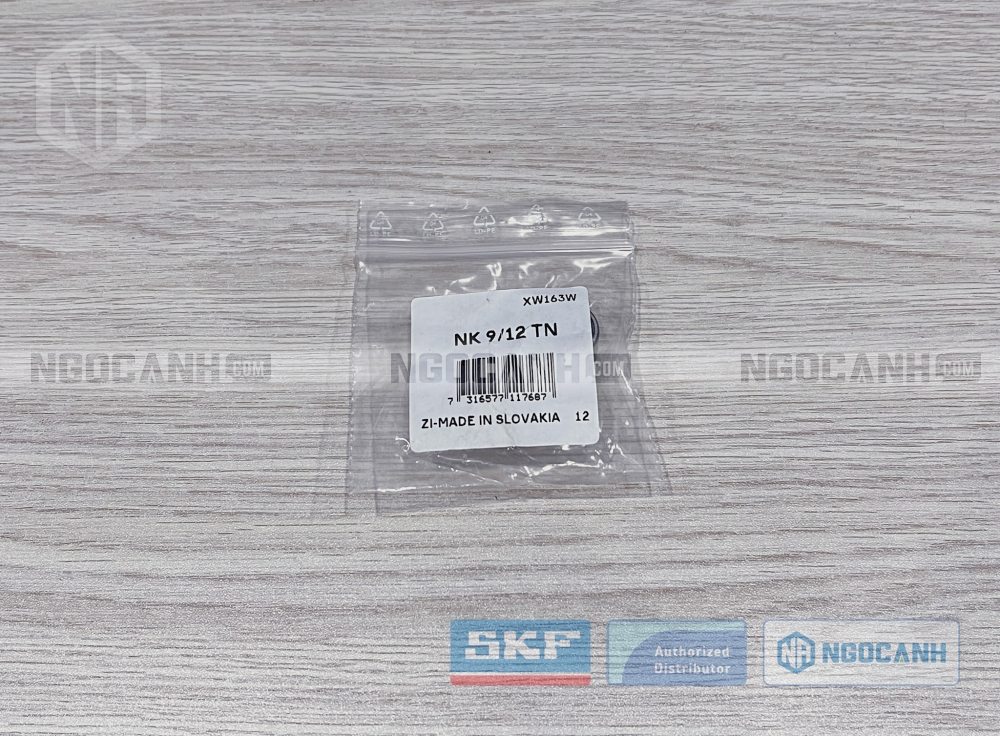 Vòng bi SKF NK 9/12 TN chính hãng - Đại lý ủy quyền SKF