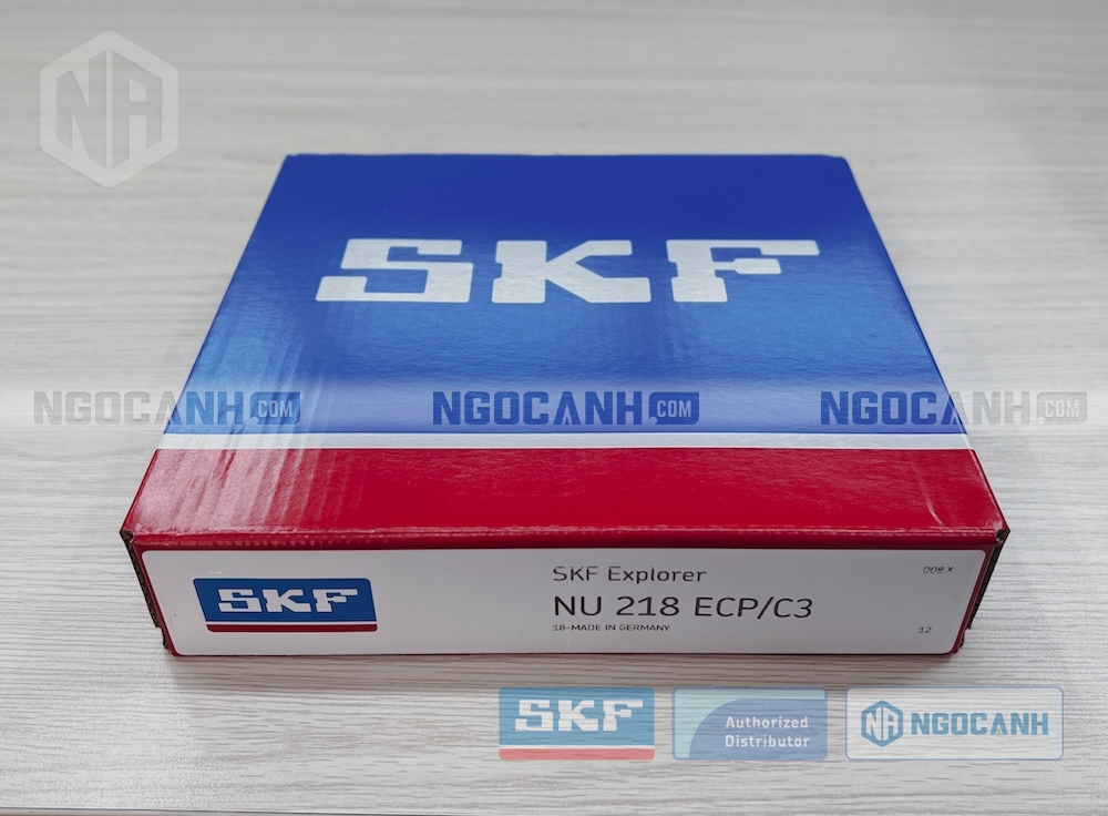 Vòng bi SKF NU 218 ECP/C3 chính hãng, Đại lý ủy quyền vòng bi SKF