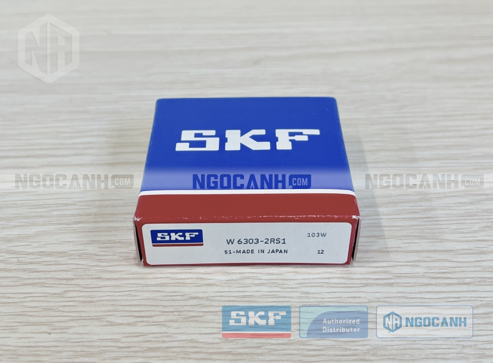 Vòng bi SKF W 6303-2RS1 - Đại lý ủy quyền vòng bi SKF chính hãng