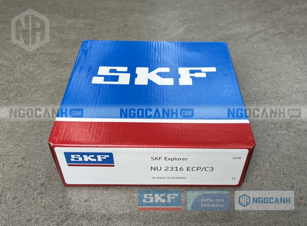 Vòng bi SKF NU 2316 ECP/C3 - Đại lý ủy quyền vòng bi SKF chính hãng