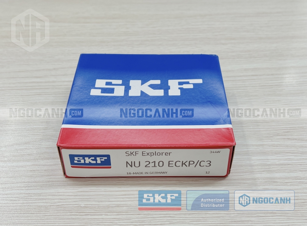 Vòng bi SKF NU 210 ECKP/C3 - Đại lý ủy quyền vòng bi SKF chính hãng