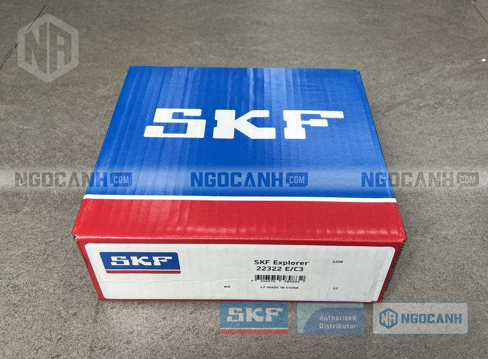 Vòng bi SKF 22322 E/C3 - Đại lý ủy quyền vòng bi SKF chính hãng