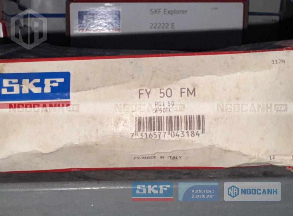 Gối FY 50 FM chính hãng SKF, Đại lý ủy quyền SKF