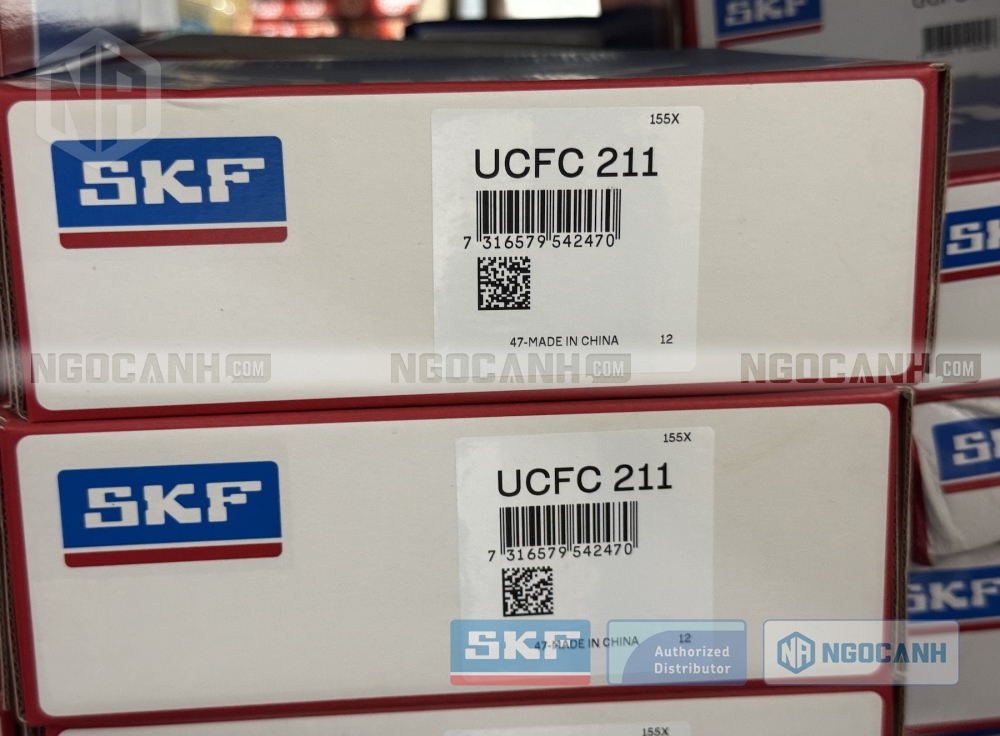Gối đỡ UCFC 211 chính hãng SKF, Đại lý ủy quyền SKF