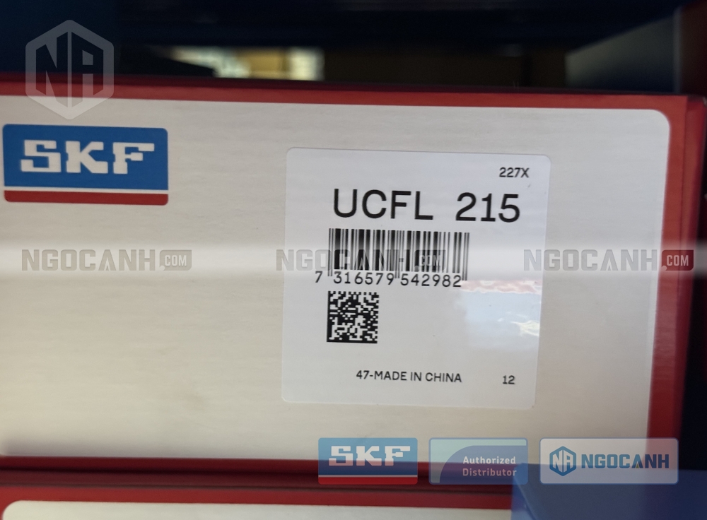 Gối đỡ UCFL 215 chính hãng SKF, Đại lý ủy quyền SKF