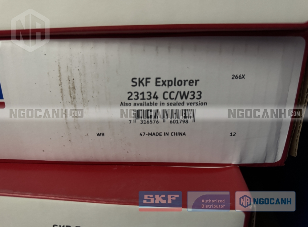 Vòng bi SKF 23134 CC/W33 - Đại lý ủy quyền vòng bi SKF chính hãng