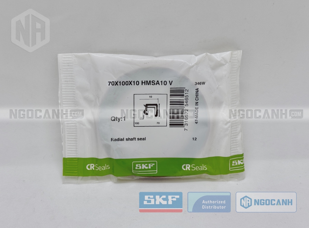 Phớt chặn dầu SKF 70X100X10 HMSA10 V