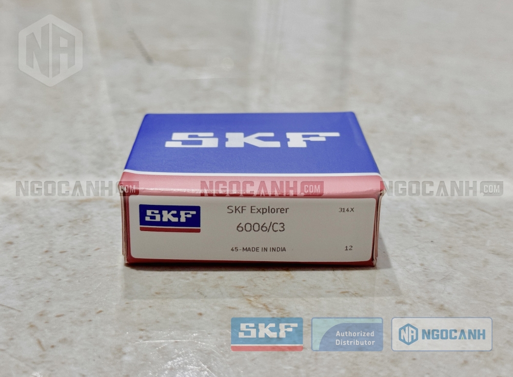 Vòng bi SKF 6006/C3 chính hãng, Đại lý ủy quyền SKF