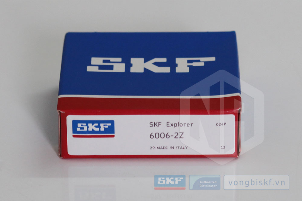 Vòng bi SKF 6006-2Z chính hãng, Đại lý ủy quyền vòng bi SKF chính hãng