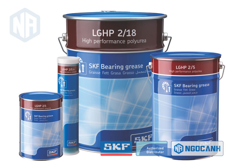 Mỡ LGHP 2, mỡ chịu nhiệt SKF, LGHP 2/1, LGHP 2/5, LGHP 2/18