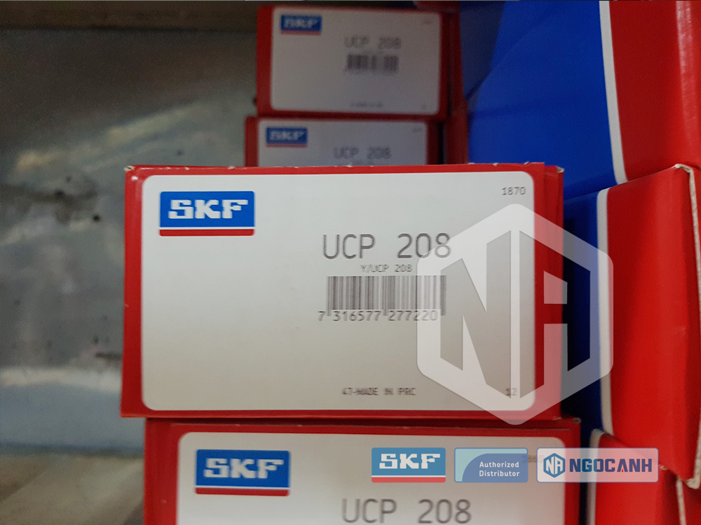 Gối đỡ SKF UCP 208 chính hãng, Đại lý ủy quyền vòng bi SKF