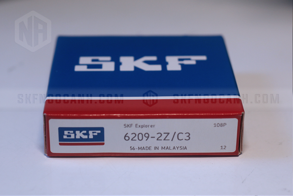 Vòng bi SKF 6209-2Z/C3 chính hãng, Đại lý ủy quyền vòng bi SKF chính hãng