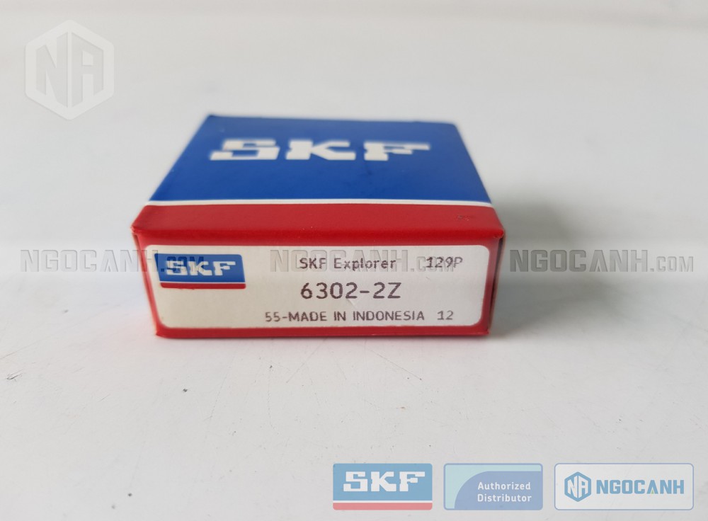 Vòng bi SKF 6302-2Z chính hãng, Đại lý ủy quyền vòng bi SKF chính hãng