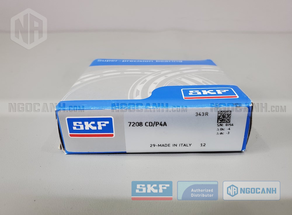 Vòng bi SKF 7208 CD/P4A chính hãng, Đại lý ủy quyền vòng bi SKF