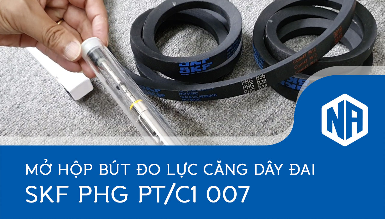 SKF PHG PT/C1 007 Mở hộp bút đo lực căng dây đai (curoa)