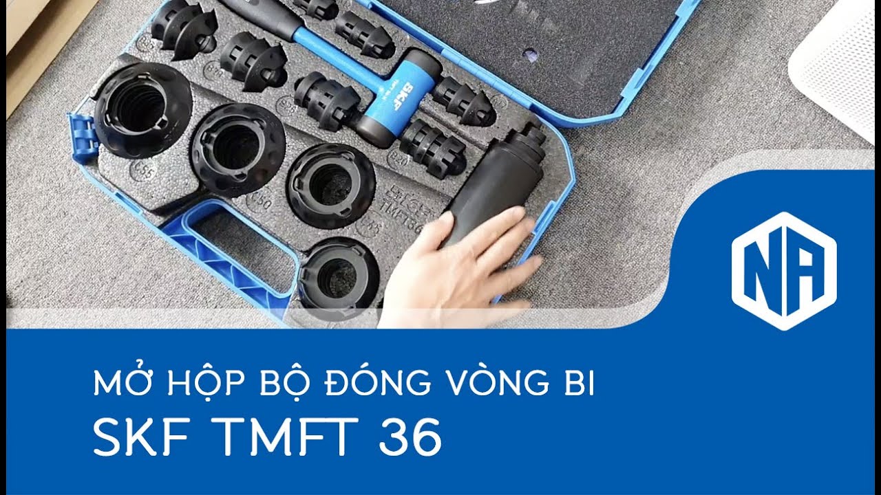 Trên tay bộ dụng cụ đóng vòng bi SKF TMFT36 chính hãng