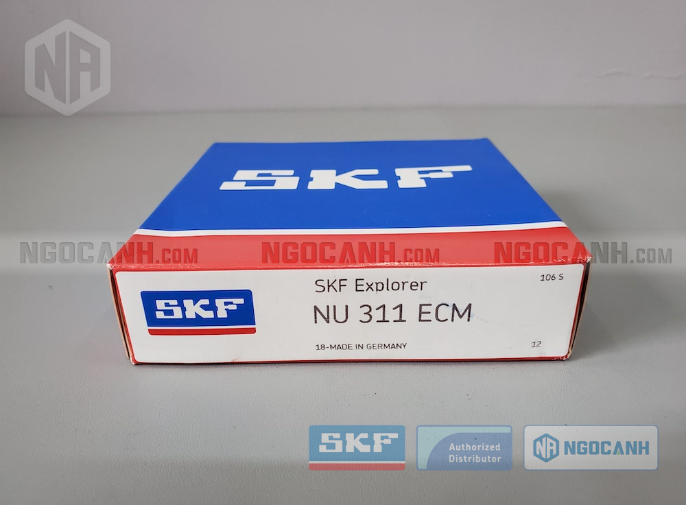 Vòng bi SKF NU 311 ECM chính hãng, Đại lý ủy quyền vòng bi SKF chính hãng