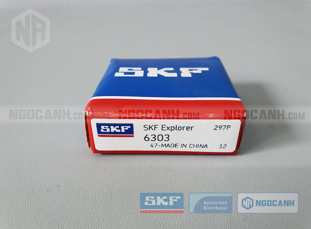 Vòng bi bạc đạn 6303 SKF chính hãng - Đại lý ủy quyền SKF
