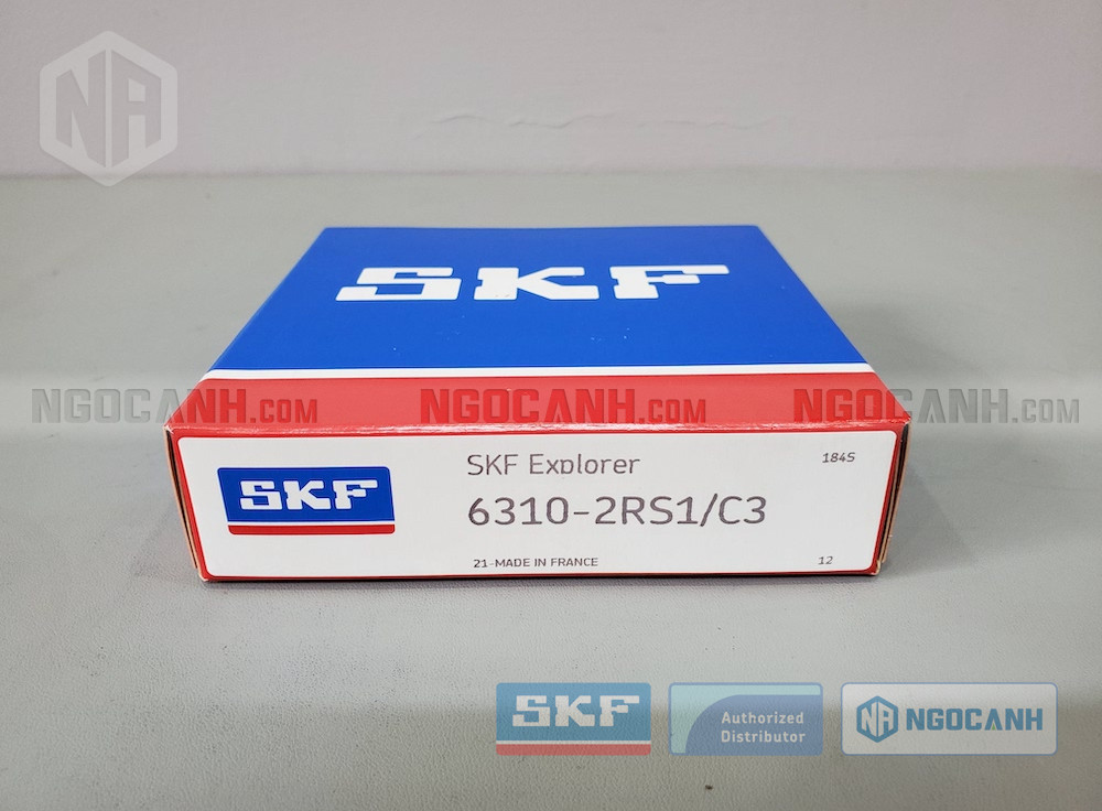 Vòng bi SKF 6310-2RS1/C3 chính hãng, Đại lý ủy quyền vòng bi SKF