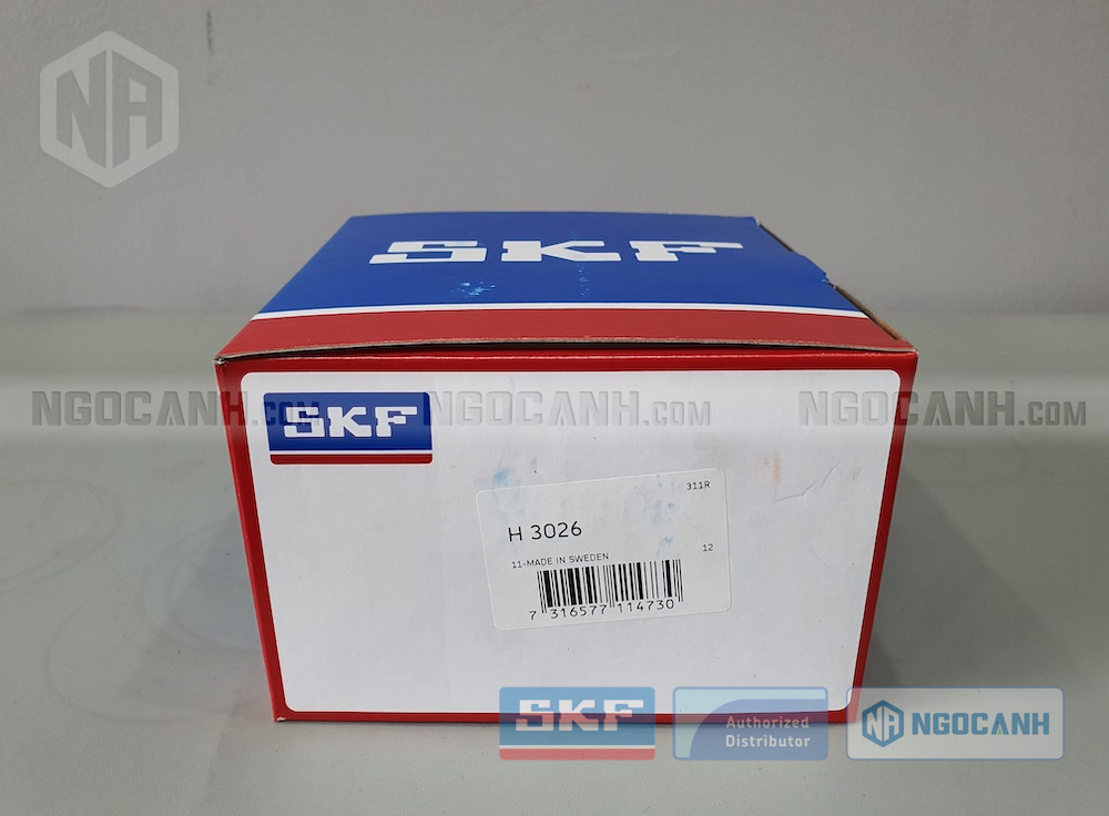 H 3026 SKF ống lót côn vòng bi, măng xông vòng bi bạc đạn SKF