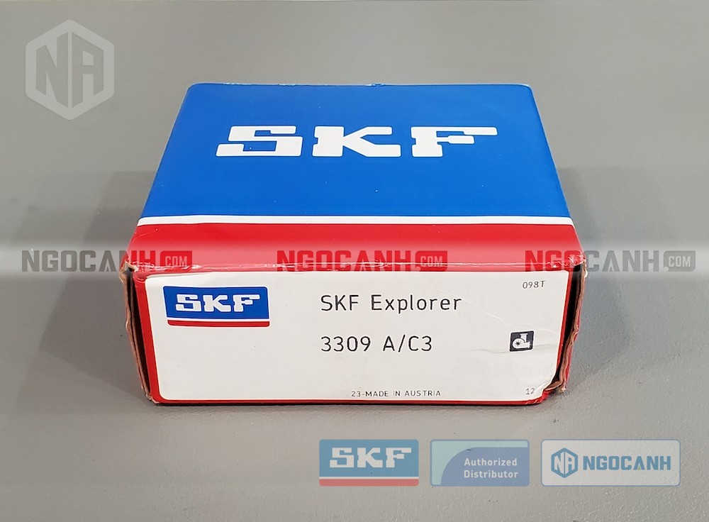 Vòng bi SKF 3309 A/C3 chính hãng, Đại lý ủy quyền vòng bi SKF