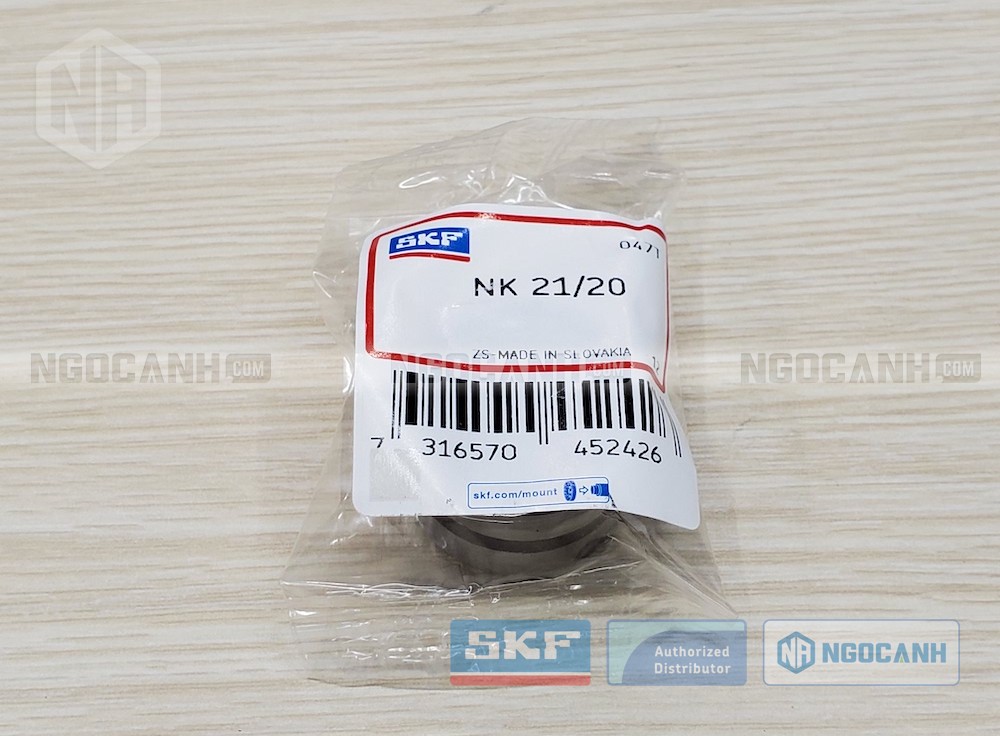 Vòng bi kim SKF NK 21/20 chính hãng, Đại lý ủy quyền SKF