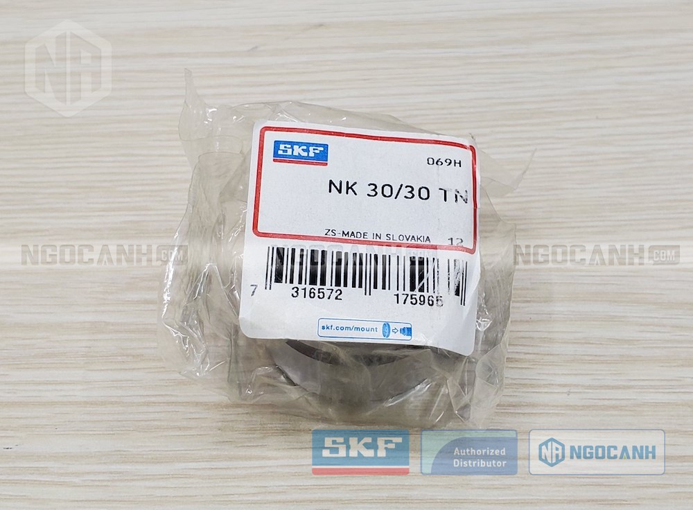 Vòng bi kim SKF NK 30/30 TN chính hãng, Đại lý ủy quyền SKF