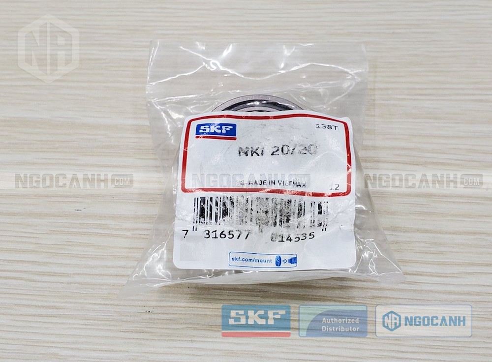 Vòng bi kim SKF NKI 20/20 chính hãng, Đại lý ủy quyền SKF