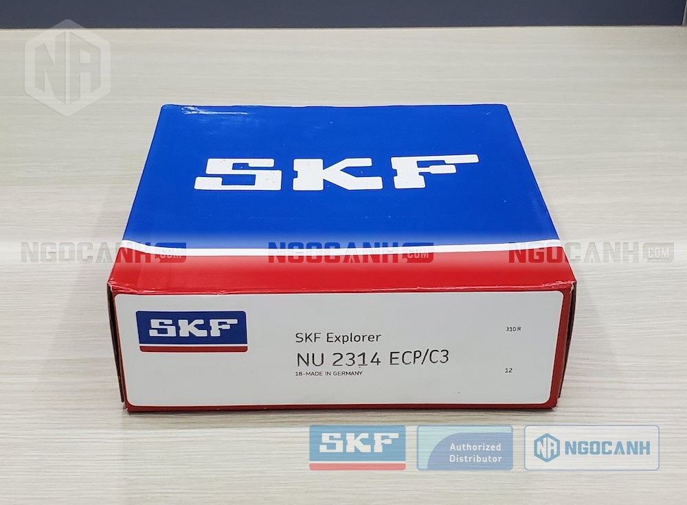 Vòng bi SKF NU 2314 ECP/C3 chính hãng, Đại lý ủy quyền vòng bi SKF