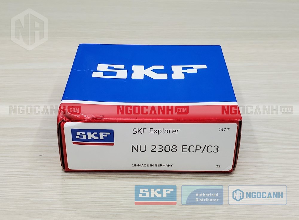 Vòng bi SKF NU 2308 ECP/C3 chính hãng, Đại lý ủy quyền vòng bi SKF